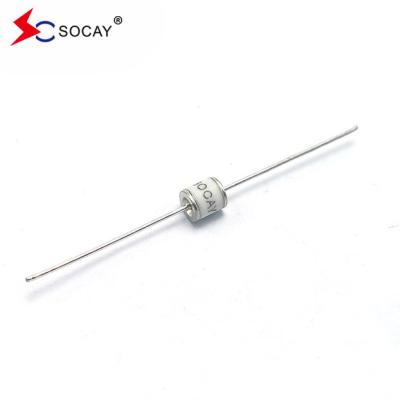 China SOCAY 2-Electrode Gas Discharge Tube SC2E5-90LL 90V Axial Leaded 5KA Surge Protection for sale