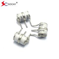 China SOCAY Radial Leaded GDT SC3E8-600HM Ultra Low Capacitance 600V 20KA Surge Protector for sale