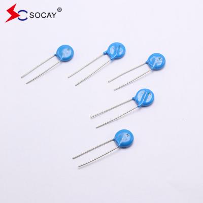 China 10D Series Metal Oxide Varistor 10D820K 10D820KJ 10mm 135VAC 0.4W for sale