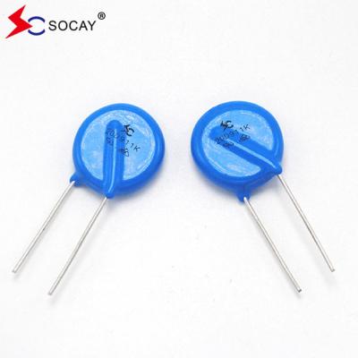 China Zinc Oxide Varistor 20D Series 18V to 1800V High Surge 10kA for Generator Protection for sale