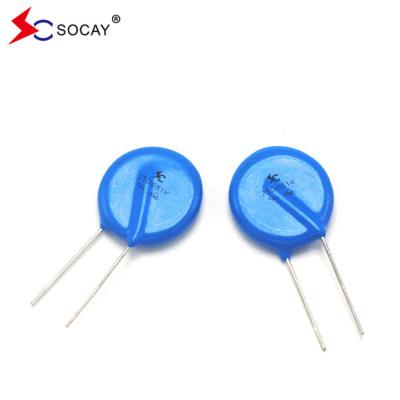 China VDE Varistor 25D821K 820V Zinc Oxide Metal Voltage Dependent Resistor D25 for sale