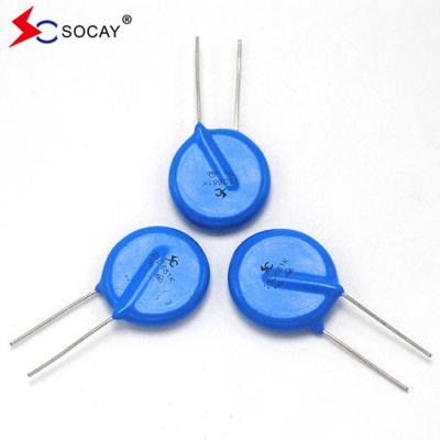 China 25D241K 240V Radial Lead Metal Oxide Varistor MOV 20kA Surge Protection for sale