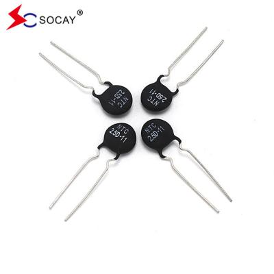 China MF72-SCN2.5D-11 NTC Thermistor 2.5 Ohm 5A Inrush Current Limiter 13mm for sale