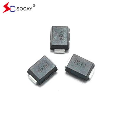 China Thyristor P2300SB ESD Suppressors DO-214AA Semiconductor For Surge Protection for sale
