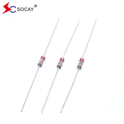 China SOCAY SCBE-141N Glass Discharge Tube 140V DC Spark Gap Arrester Low Capacitance 1.0pF for sale