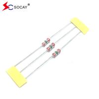 China RoHS Compliant Glass Discharge Tube SCC-141N 140V Spark Gap Protector 3000A Surge Capacity for sale