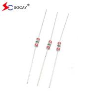 China RoHS Compliant Glass Discharge Tube SCC-141N 140V Spark Gap Protector 3000A Surge Capacity for sale