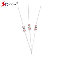 China RoHS Compliant Glass Discharge Tube SCC-141N 140V Spark Gap Protector 3000A Surge Capacity for sale