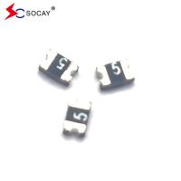 China SOCAY SCF050-9-0805RB PPTC Resettable Fuse 0.5A Hold 9Vdc 40A Imax SMD0805 for sale