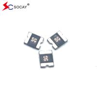 China PPTC SMD Resettable Fuse 0.5A Hold Current 16Vmax 1210 Size Surface Mount Overcurrent Protection for sale