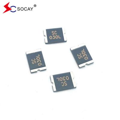 China SCF030-2920RB Surface Mount PPTC Resettable Fuse RoHS Compliant Halogen Free for sale