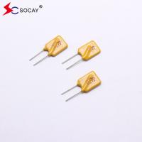 China Polymer PPTC Resettable Fuse Radial Lead 6A 16V SC16-600SZ0D for sale