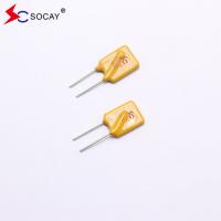 China Polymer PPTC Resettable Fuse Radial Lead 6A 16V SC16-600SZ0D for sale