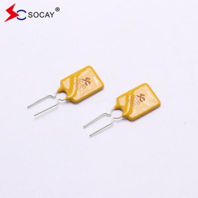 China SOCAY PPTC Resettable Fuse SC135-900SZ0D 0.9A Hold 120Vdc Radial Lead Overcurrent Protection for sale
