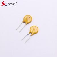 China Radial Lead PPTC Resettable Fuse SC60-090CW0D 0.9A Hold Current 60Vdc for sale
