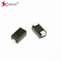 China SMA Silicon Zener Diode 1SMA4728A 1W 3.3V 285mA Surface Mount DO-214AC for sale