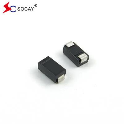 China SMA Silicon Zener Diode 1SMA4728A 1W 3.3V 285mA Surface Mount DO-214AC for sale