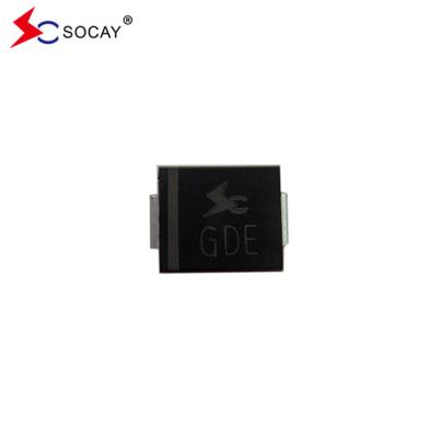 China 1500W Surface Mount TVS Diodes Transient Voltage Suppressor SMCJ5.0A 5.0V for sale