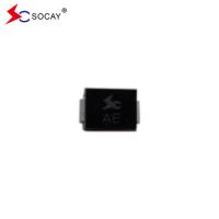 China SOCAY SMBJ6.5CA Bidirectional TVS Diode 600W 6.5V SMB Surface Mount Circuit Protection for sale