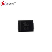 China SOCAY SMBJ40A TVS Diode 64.5V Clamping 9.3A Ipp DO-214AA SMBJ Unidirectional Circuit Protection for sale