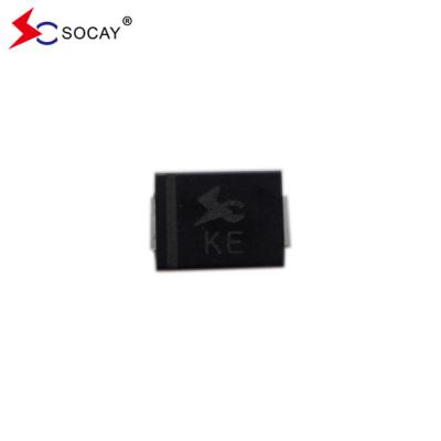 China SOCAY SMBJ40A TVS Diode 64.5V Clamping 9.3A Ipp DO-214AA SMBJ Unidirectional Circuit Protection for sale