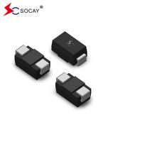 China 400W 6V SMD Transient Voltage Suppressor SMAJ6.0CA, Bi-directional TVS Diodes for sale