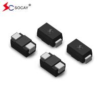 China TVS Diode SMAJ12CA 400W Bidirectional Transient Voltage Suppressor for I/O Protection for sale