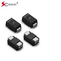China SOCAY Uni-directional TVS Diode SMAJ22A 400W Peak Power for Circuit Protection for sale