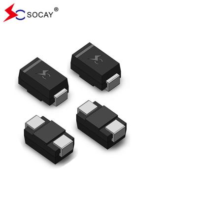 China SOCAY Uni-directional TVS Diode SMAJ22A 400W Peak Power for Circuit Protection for sale