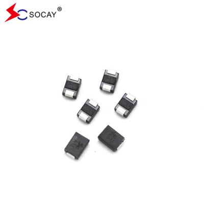 China SOCAY SMBJ5.0A SMBJ5.0CA TVS Diode 5VWM 9.2VC DO214AA 600W Surface Mount Protection Device for sale