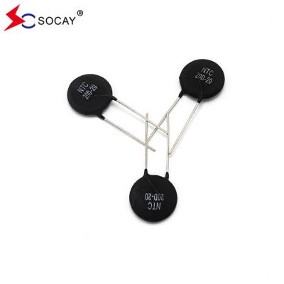 China RoHS Compliant 560μF NTC Thermistor 6mm Radial Lead 3 Ohm for Temperature Sensing for sale