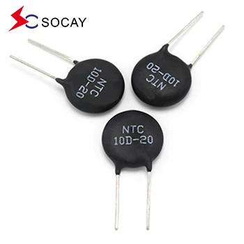 China SOCAY Power NTC Thermistor MF72-SCN10D-5 10Ω 5mm Radial Lead Inrush Current Limiter for sale