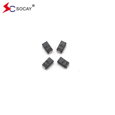 China Socay 400W 22V TVS Diode SMAJ22A Surface Mount Transient Voltage Suppressor SMC for sale
