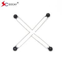China SOCAY Power NTC Thermistor MF72-SCN16D-5 16Ω 5mm Radial Lead Resin Coated for sale