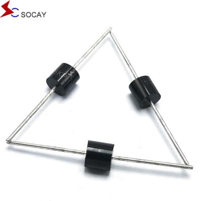 China SOCAY 5000W 10V Uni-directional TVS Diode 5KP Series Axial Lead Transient Voltage Suppressor for sale