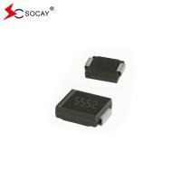 China Surface Mount Schottky Barrier Rectifiers SS52C~SS520C 20VRRM DO-214AB Package for sale