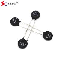 China SOCAY Radial Lead Resin Coated NTC Thermistor 8 Ohm ±1% MF72-SCN47D-15 for Industrial Control for sale