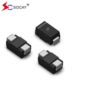 China SOCAY TVS Diode SMAJ11A 11V 400W Surface Mount DO-214AC Uni-directional Surge Protection for sale