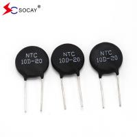 China RoHS Compliant 560μF NTC Thermistor 6mm Radial Lead 3 Ohm for Temperature Sensing for sale