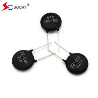 China RoHS HF Compliant NTC Thermistor 8 Ohm 142 MW/C Through Hole 20mm for sale