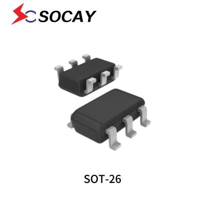 China SOCAY SR05-4B 5.0V ESD Array SOT-26 TVS Diode for USB 2.0 and SIM Port Protection for sale