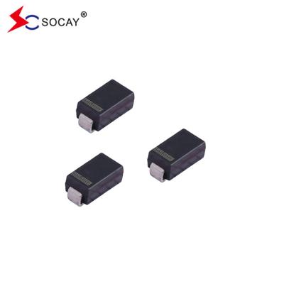 China SOCAY SS18A 1A 80V Schottky Barrier Rectifier Diode DO-214AC SMA Surface Mount for sale
