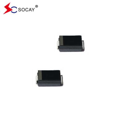China SOCAY SS13A Schottky Barrier Diode 30V 1A DO-214AC 40A Surge Current -65 to 125°C for sale