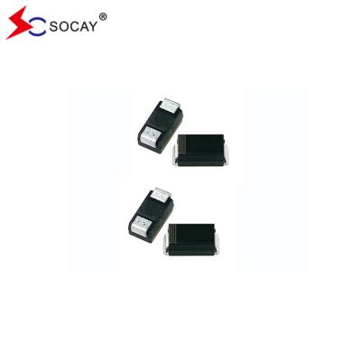 China Socay SMA Package Schottky Barrier Rectifiers SS310A with 100V Blocking Voltage for sale