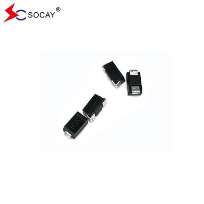 China SOCAY SS32A Schottky Barrier Rectifier 20V 3A DO-214AC Surface Mount Diode for sale