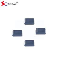 China Maximum DC Blocking Voltag 100V Schottky Barrier Diode Low Power Loss SMA Package for sale