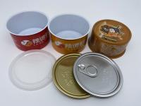 China Full Open Lid Metal Packaging Tins Round EOE Personalized Tin Containers for sale