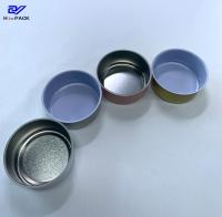 China 50g Weed Packaging Tin Can D65x34mm Seamless Tin Containers Inner Coating for sale