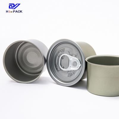 China Small Size Tobacco Tins Can With Lids And Outside Printing , Inner Coating And Round Shape (Y) for sale
