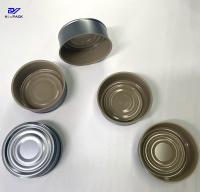 China D65X27mm 80ml Gram Metal Medicine Tin Weed Packaging Metal Tobacco Tin for sale